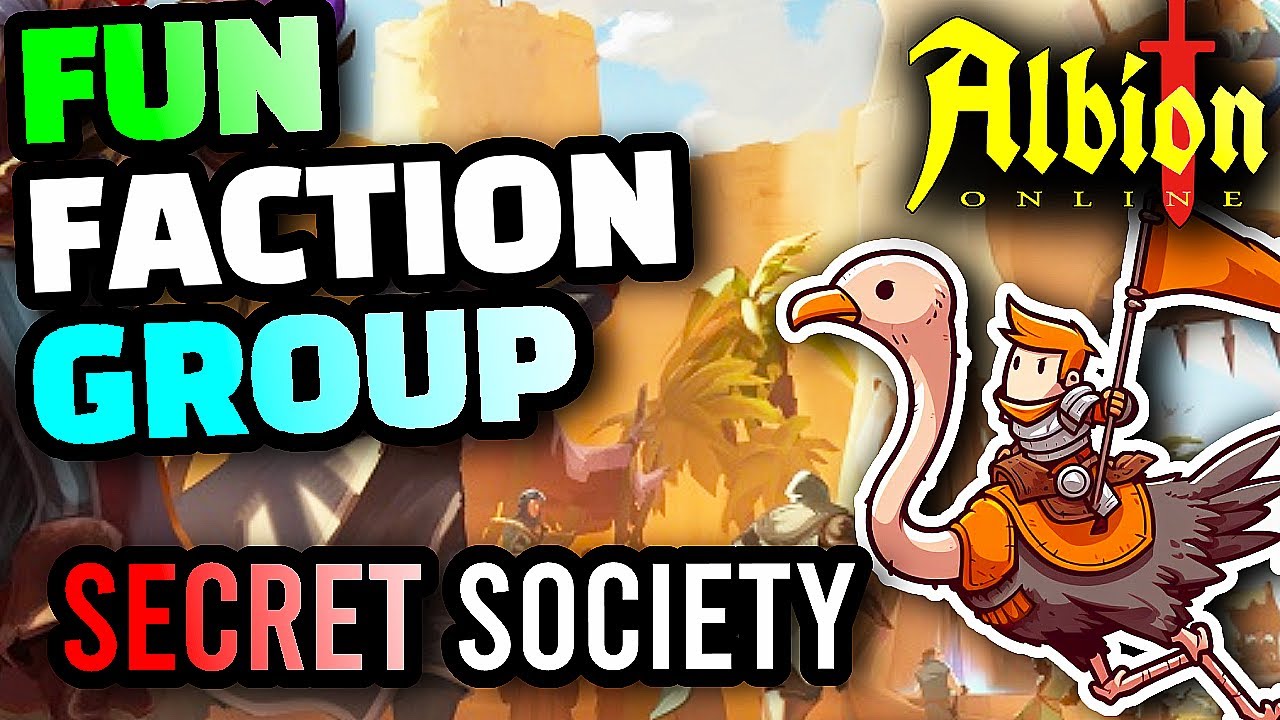 Albion Online - Making a Bridgewatch Secret Group - YouTube