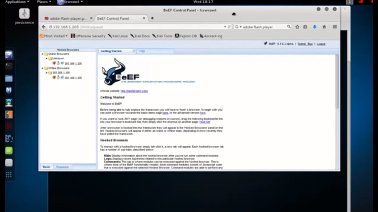 Hack Control Anyone's PC with BeEF | Kali Linux | Tutorial 2018 - YouTube