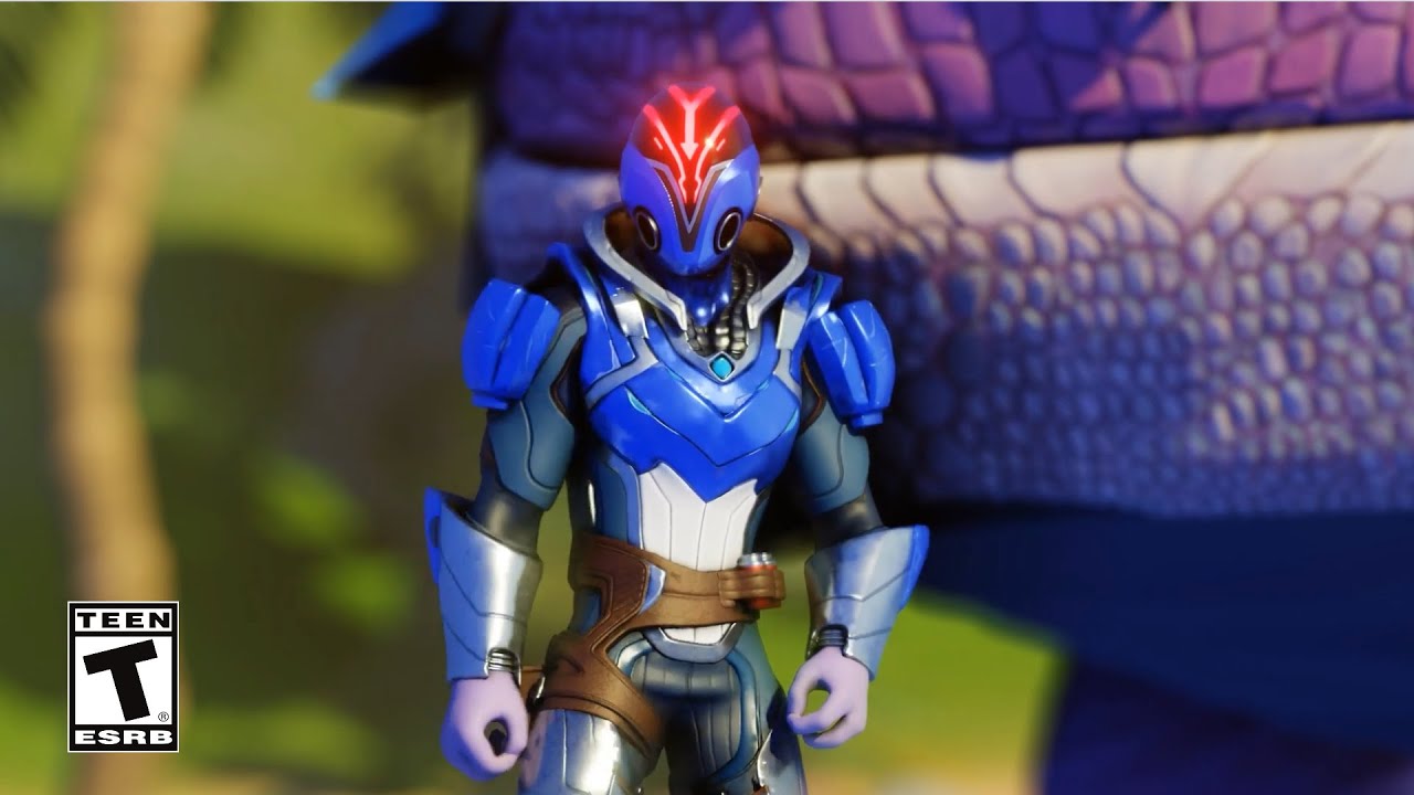 The Origin arrives on the Fortnite Island - YouTube
