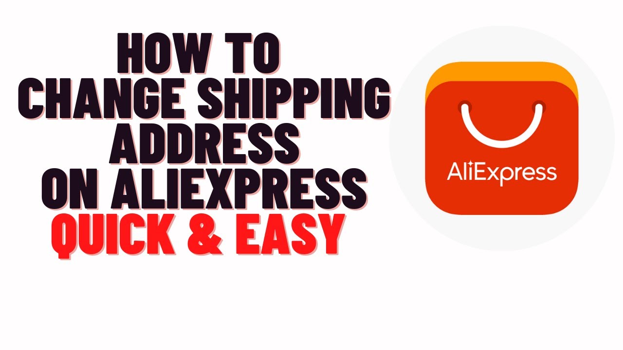 how to change shipping address on aliexpress - YouTube