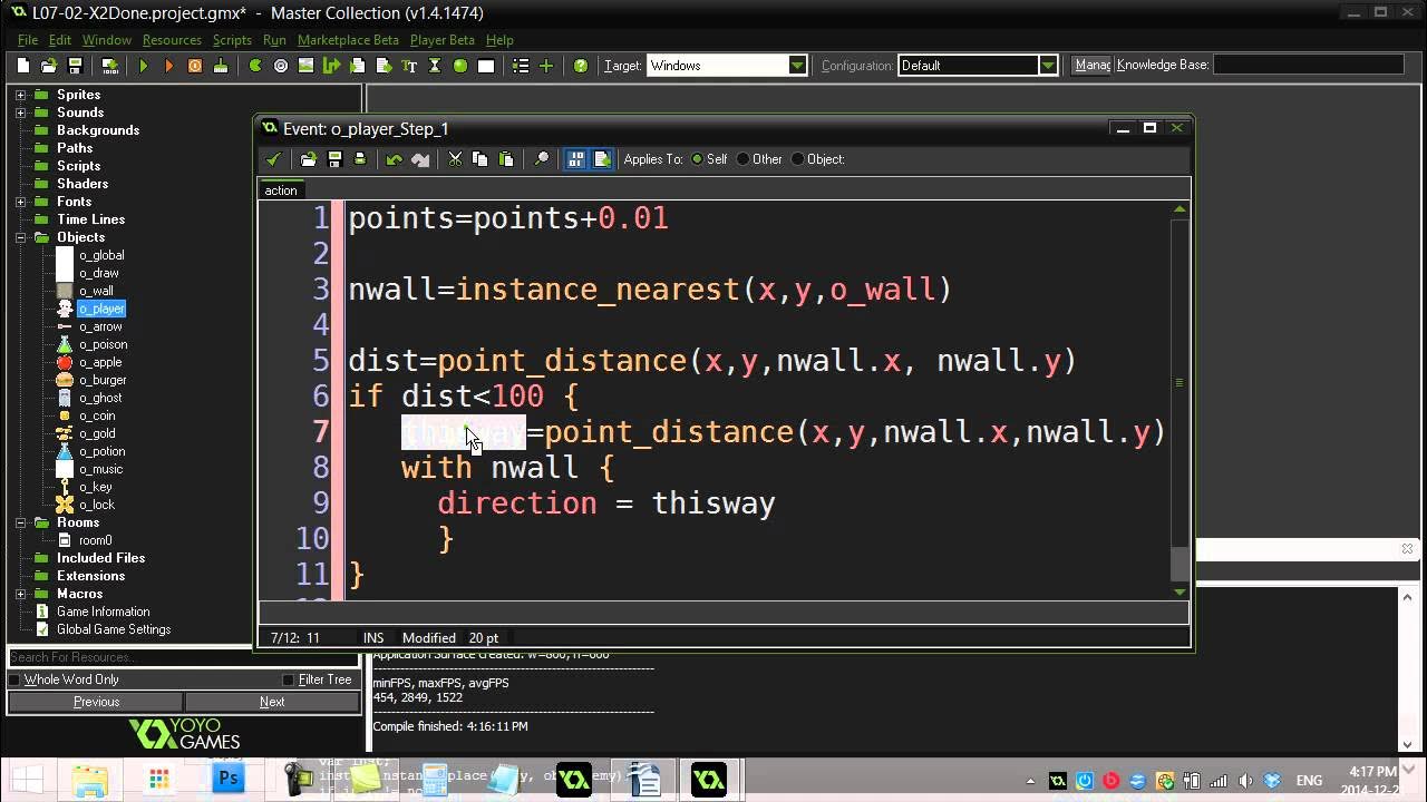 GPC 07-02-X2 (GameMaker Scripts and Arguments) - YouTube