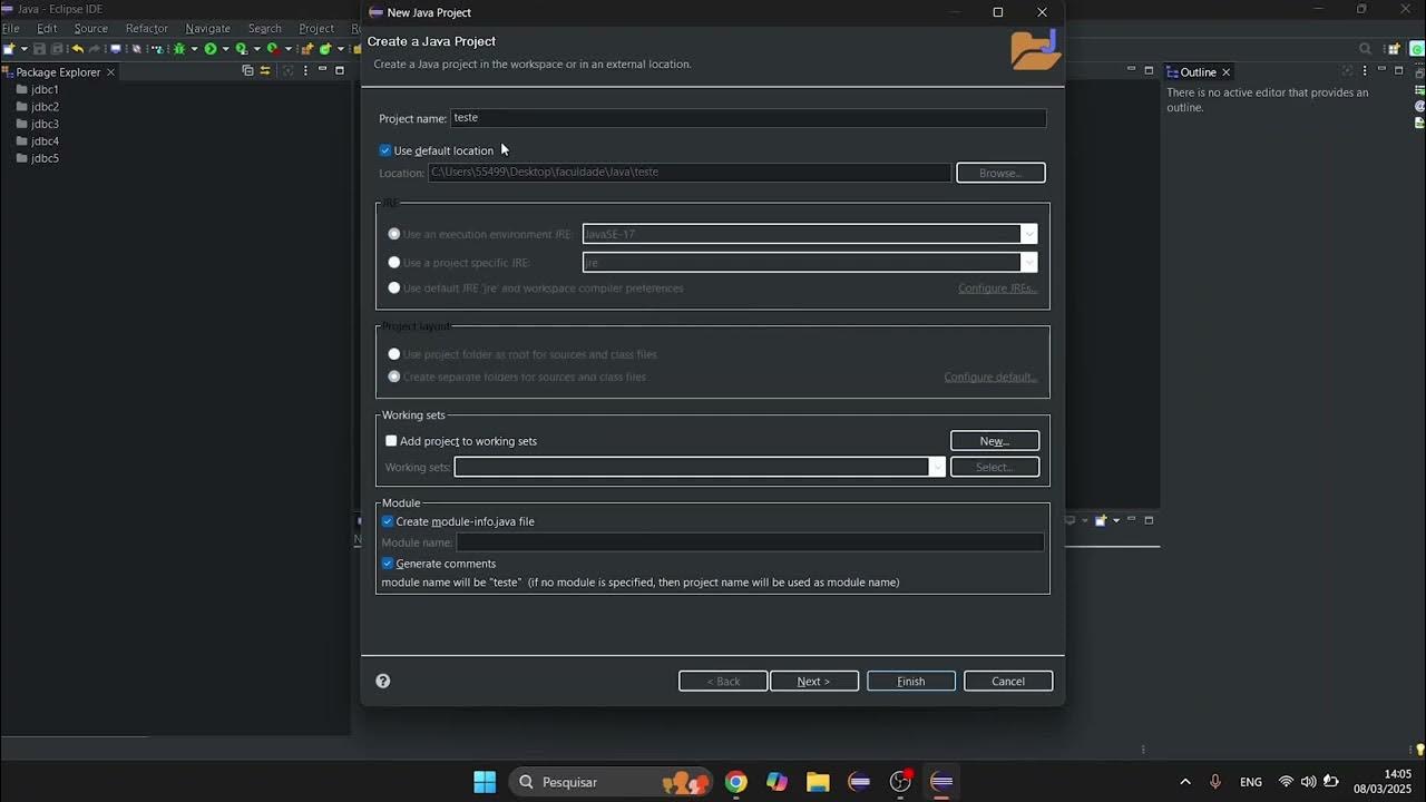 Como baixar e adicionar ao projeto a bilioteca MySQL Java Connector no Eclipse - Java JDBC - YouTube