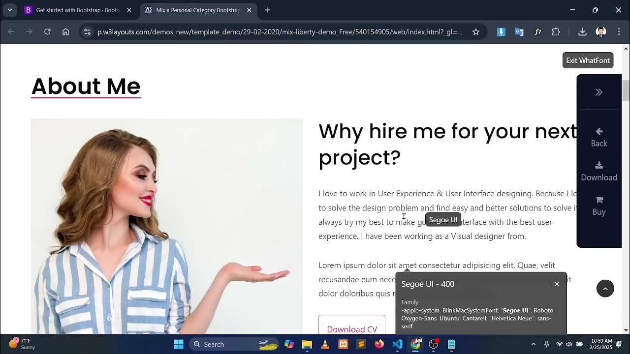 28. Website design using bootstrap - YouTube