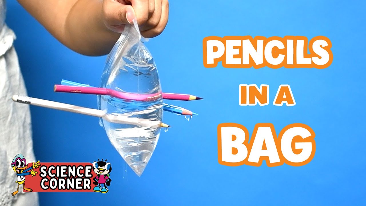 EXPERIMENT: Pencils in a Bag - YouTube