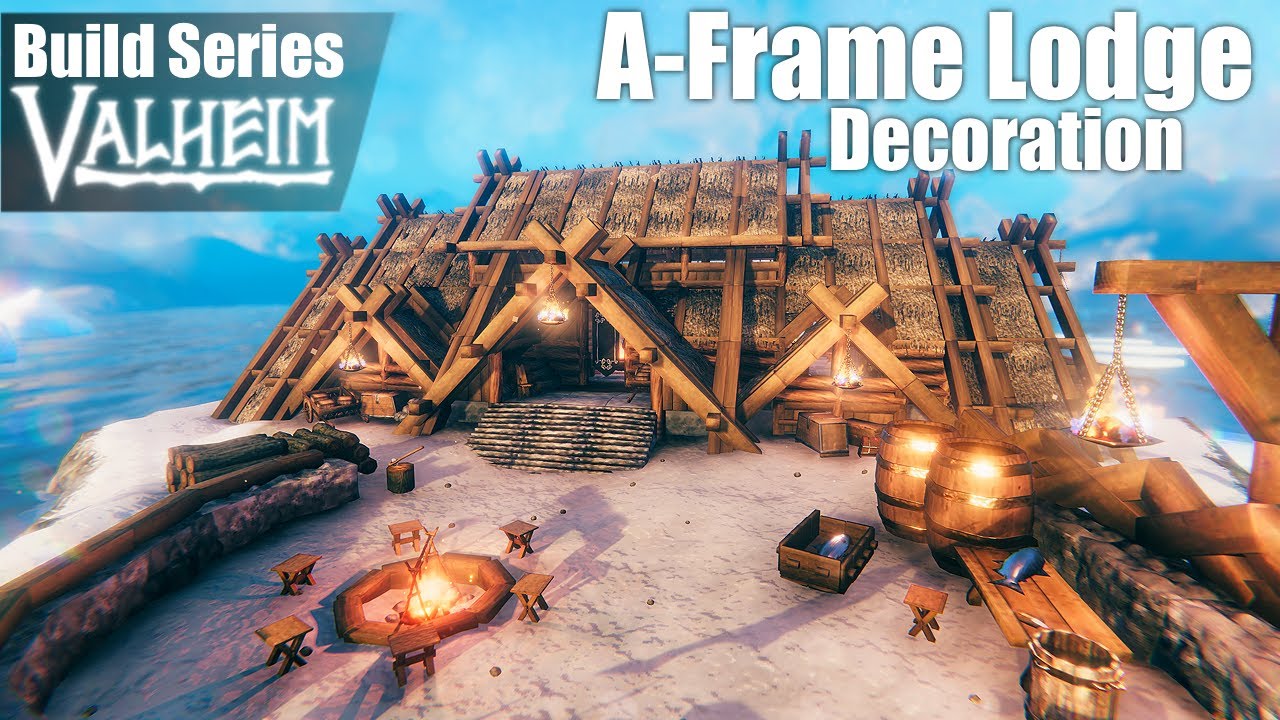 Valheim Build Series | Ep 10 | Deep North Lodge Pt. 2 - Decoration ...