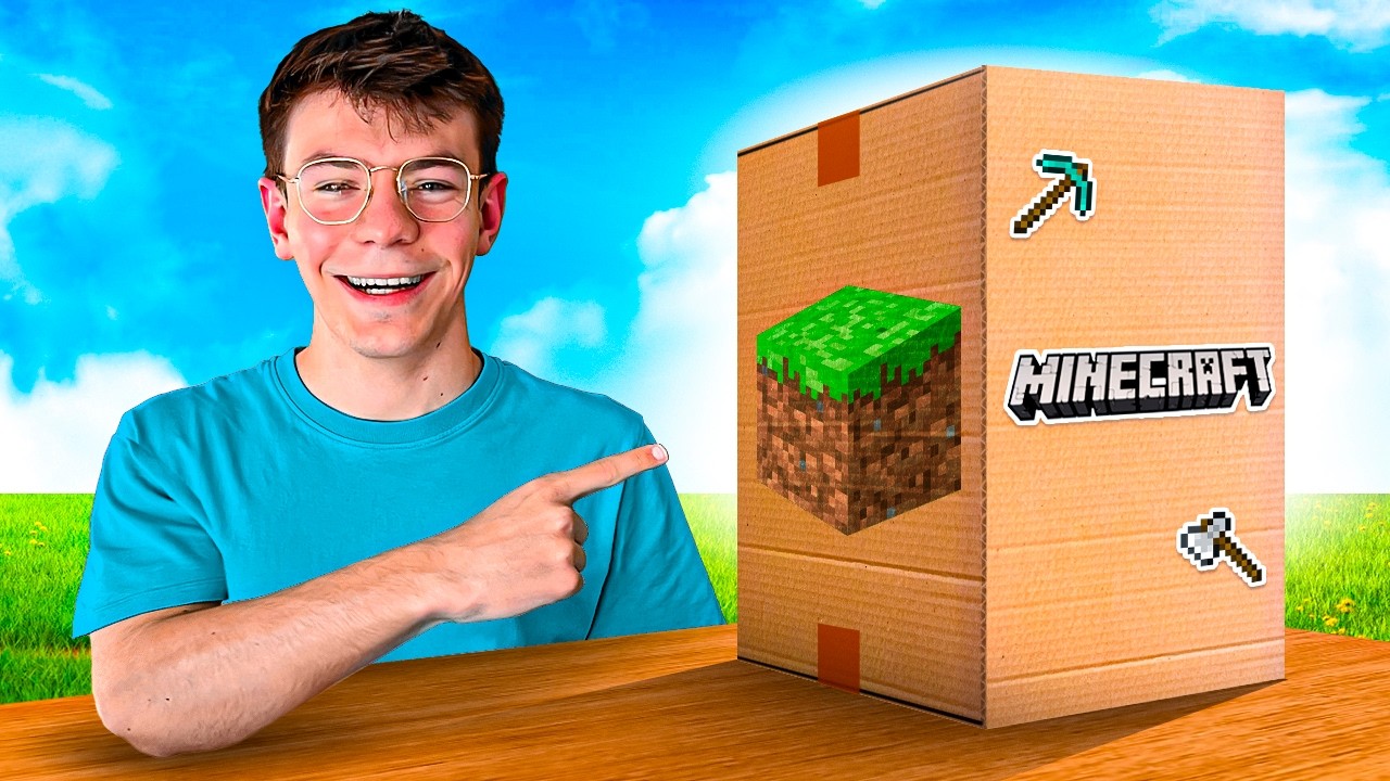 Abrí una *Caja Misteriosa* de Minecraft! - YouTube