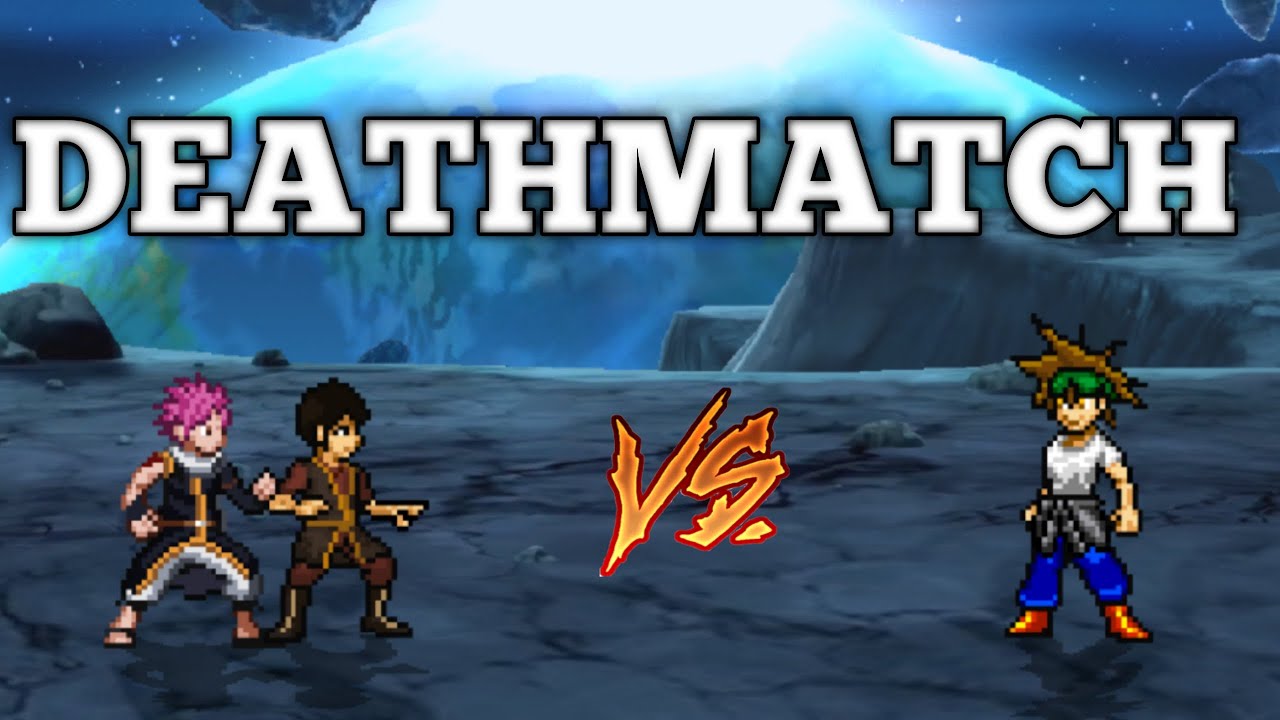 Zuko & Natsu VS Jin Mori in Jump Force Mugen - YouTube