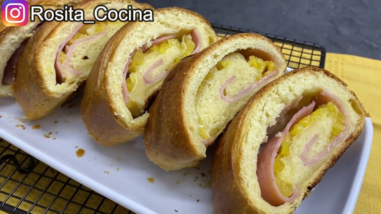 como hacer un delicioso pan hawaiano - como hacer pan casero - pan ...