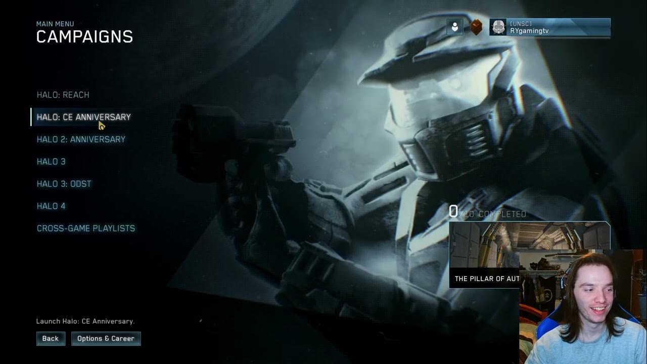 First Time Playing Halo: Combat Evolved (Part 1) - YouTube