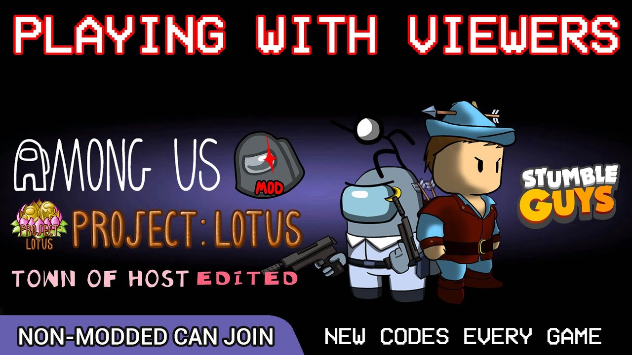 Among Us (NO MODS REQUIRED) Project Lotus / TOHE / Stumble Guys Y3 ...