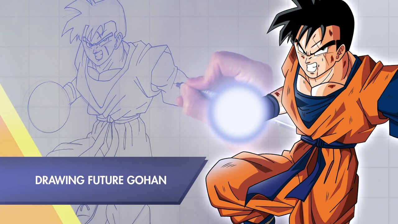 Drawing Future Gohan | Speed Art - YouTube