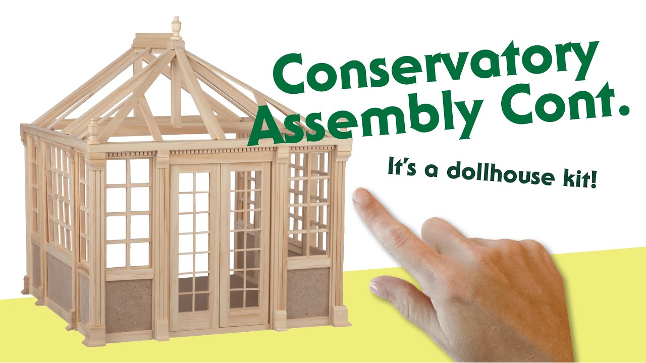 Conservatory Kit Assembly Video Tutorial Continued - Wall, Floor and ...