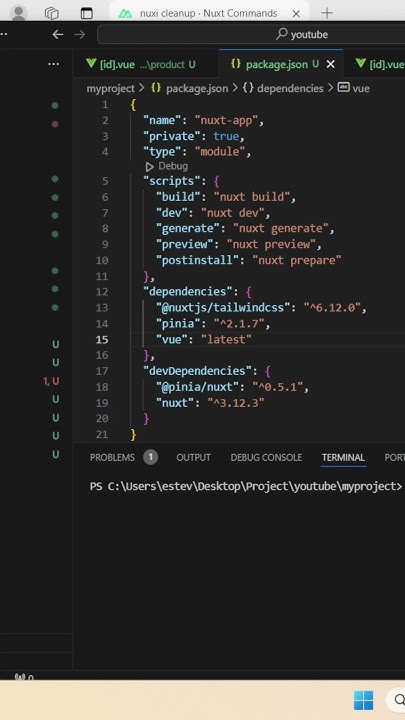 Cleanup Build Files In Nuxtjs Nuxtjs Javascript Shorts Short Coding Youtube 3971