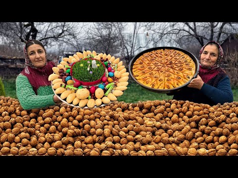 Tatil İçin Lezzetli Tatlılar Hazırlıyoruz! Köyde Nevruz Nasıl Kutlanır?