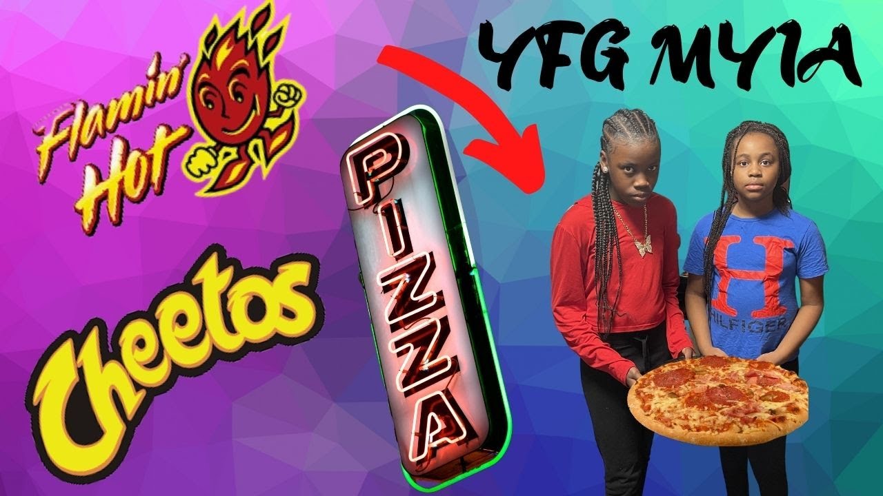FLAMING HOT MAC & CHEESE PIZZA😋🍕 - YouTube