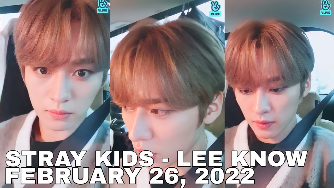[SUB] STRAY KIDS - LEE KNOW LIVE ON VLIVE (02262022) [HD] - YouTube