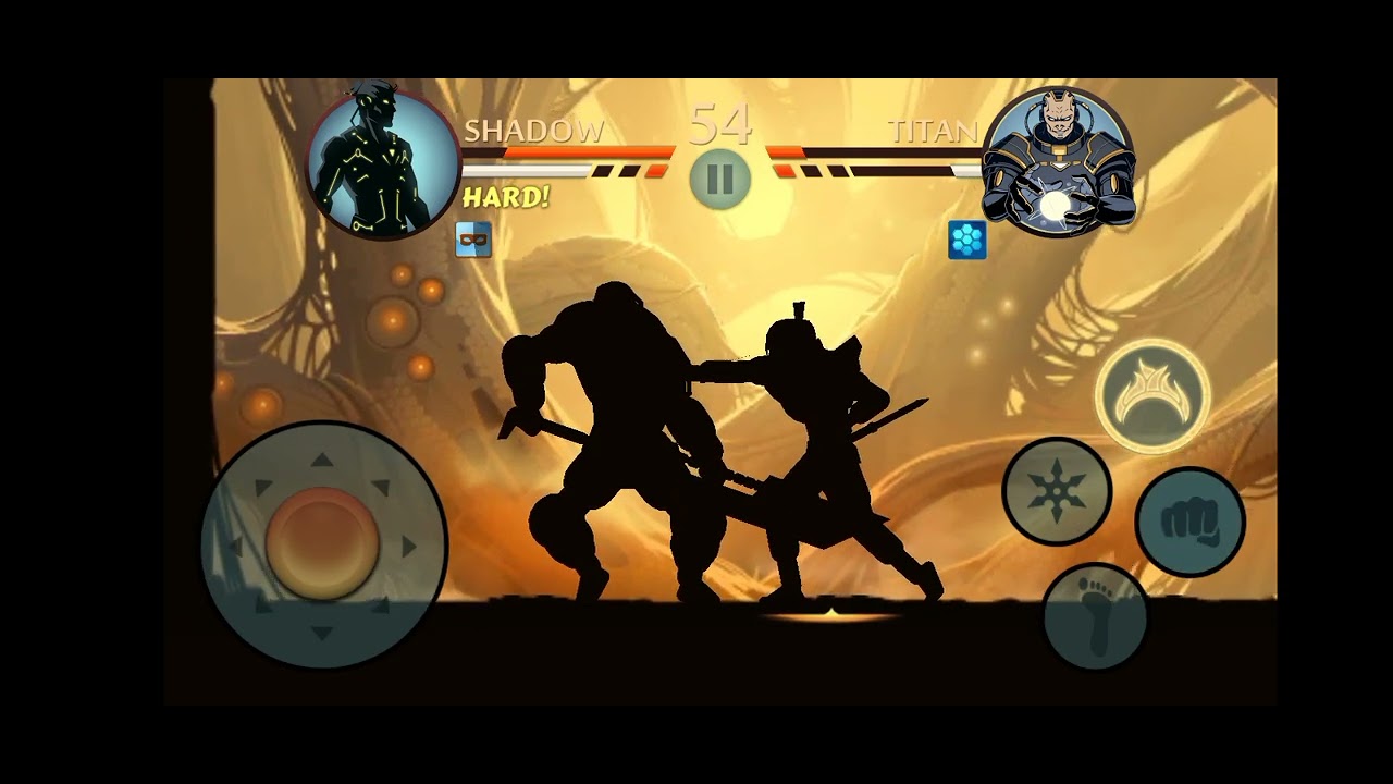 Beating Titan in Shadow Fight 2! :) - YouTube