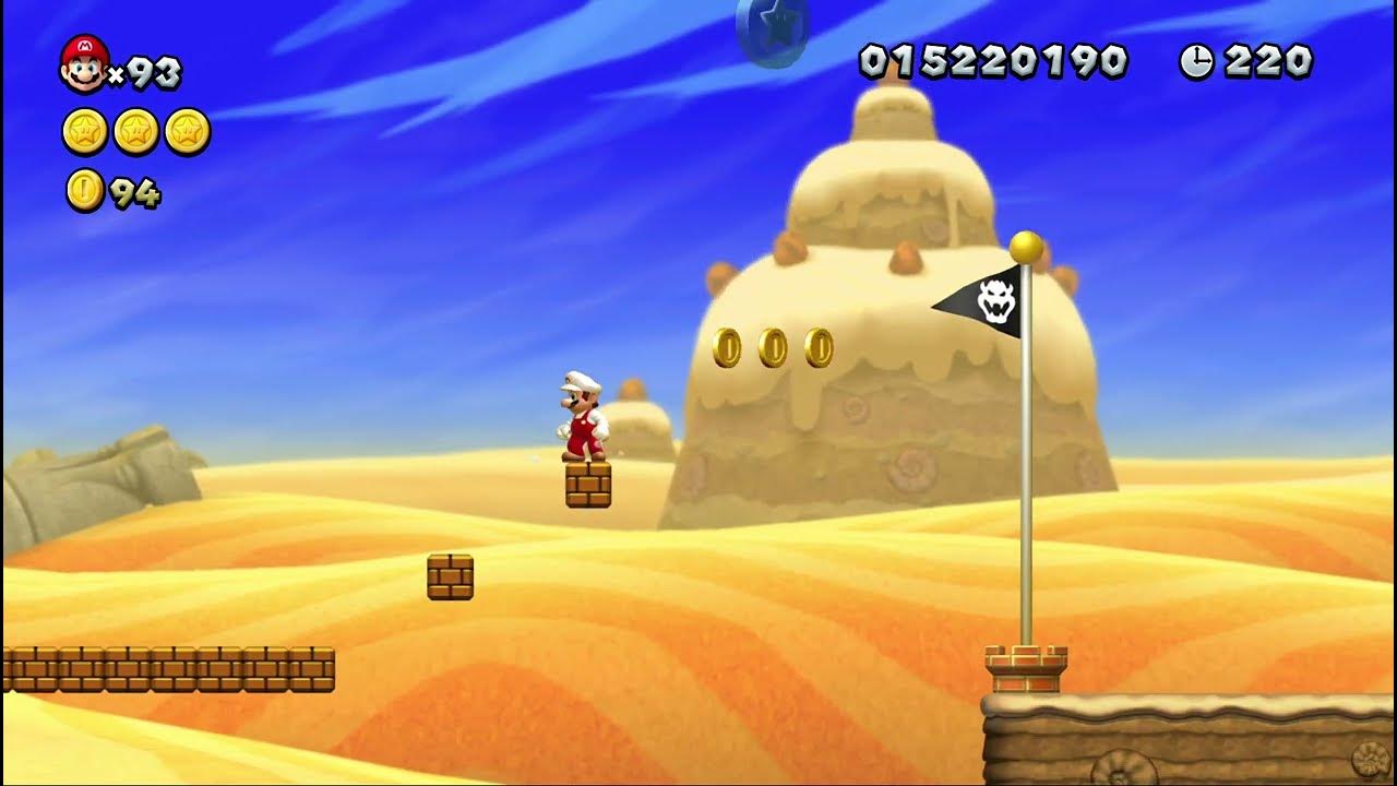 New Super Mario Bros U Deluxe Superstar Road 2 Run For It 3