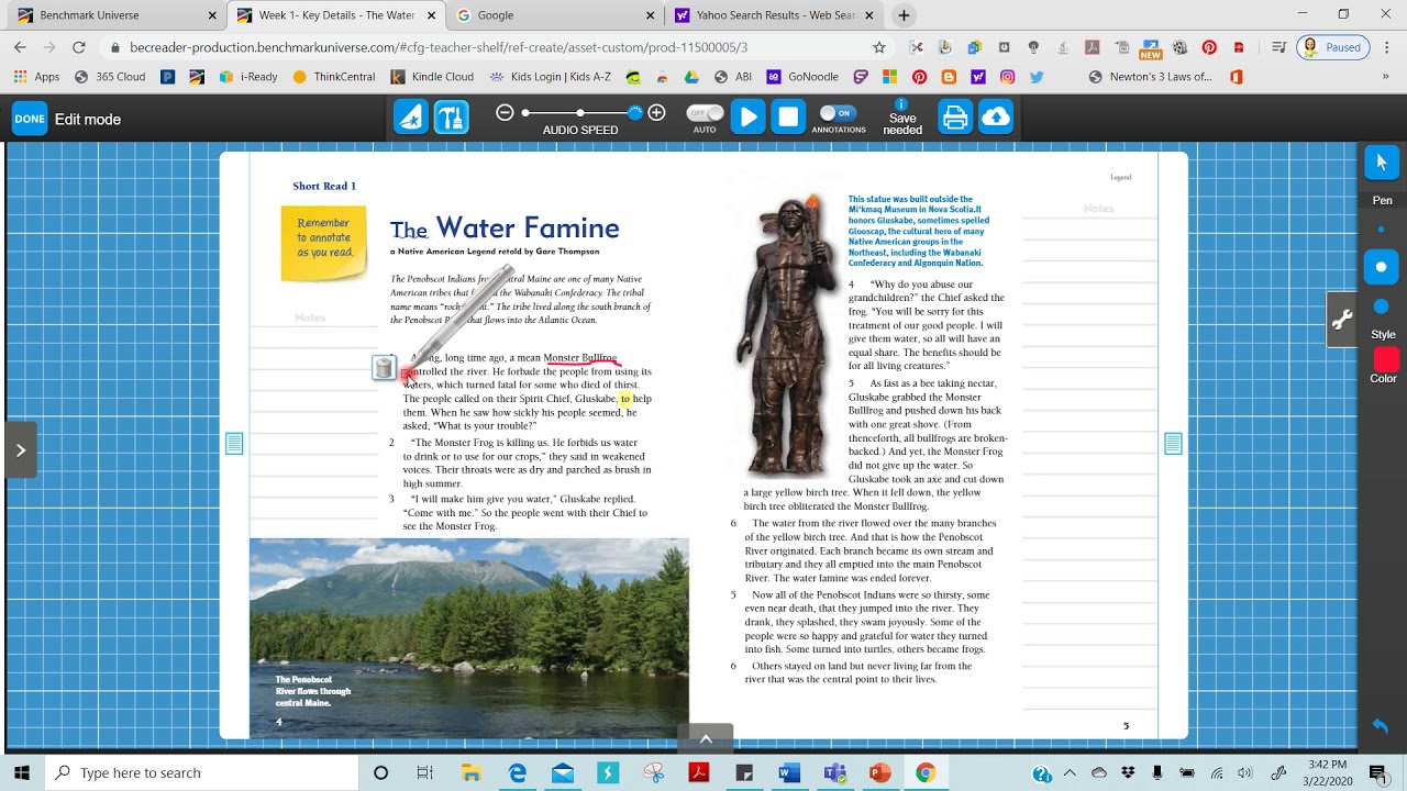 5th grade BA Unit 8 Wk 1 Key Events The Water Famine - YouTube