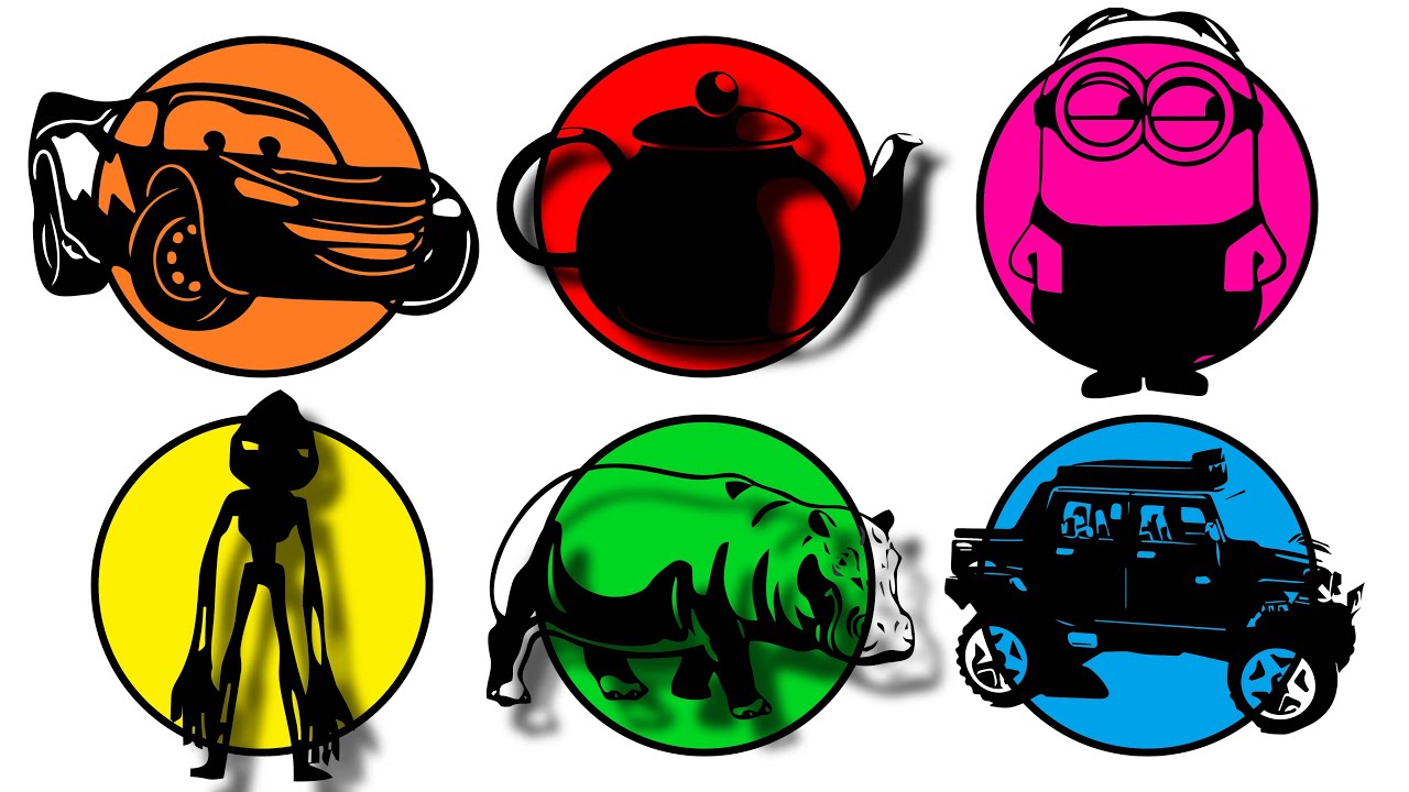 GTP Lightning McQueen, Teapot, Minions, Poop Head, Hippopotamus, Hot ...