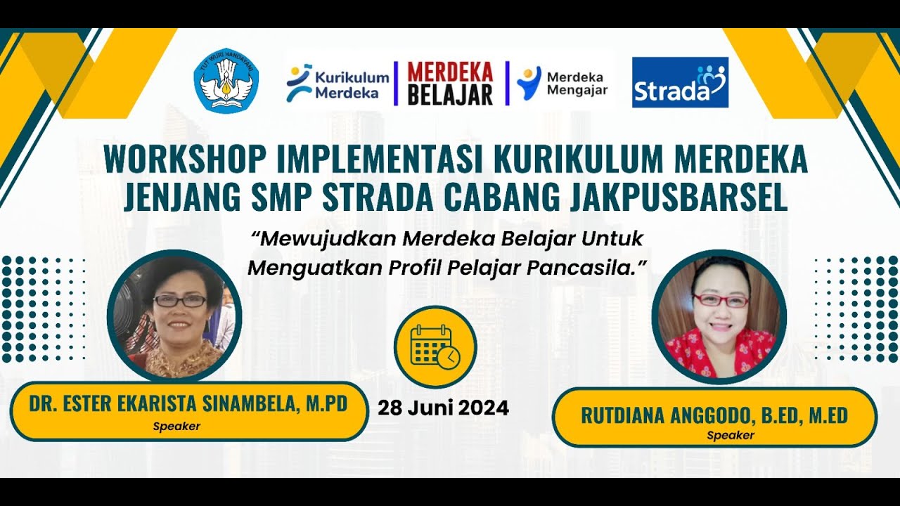 Workshop Implementasi Kurikulum Merdeka Jenjang SMP Cabang JPBS tahun 2024 - YouTube