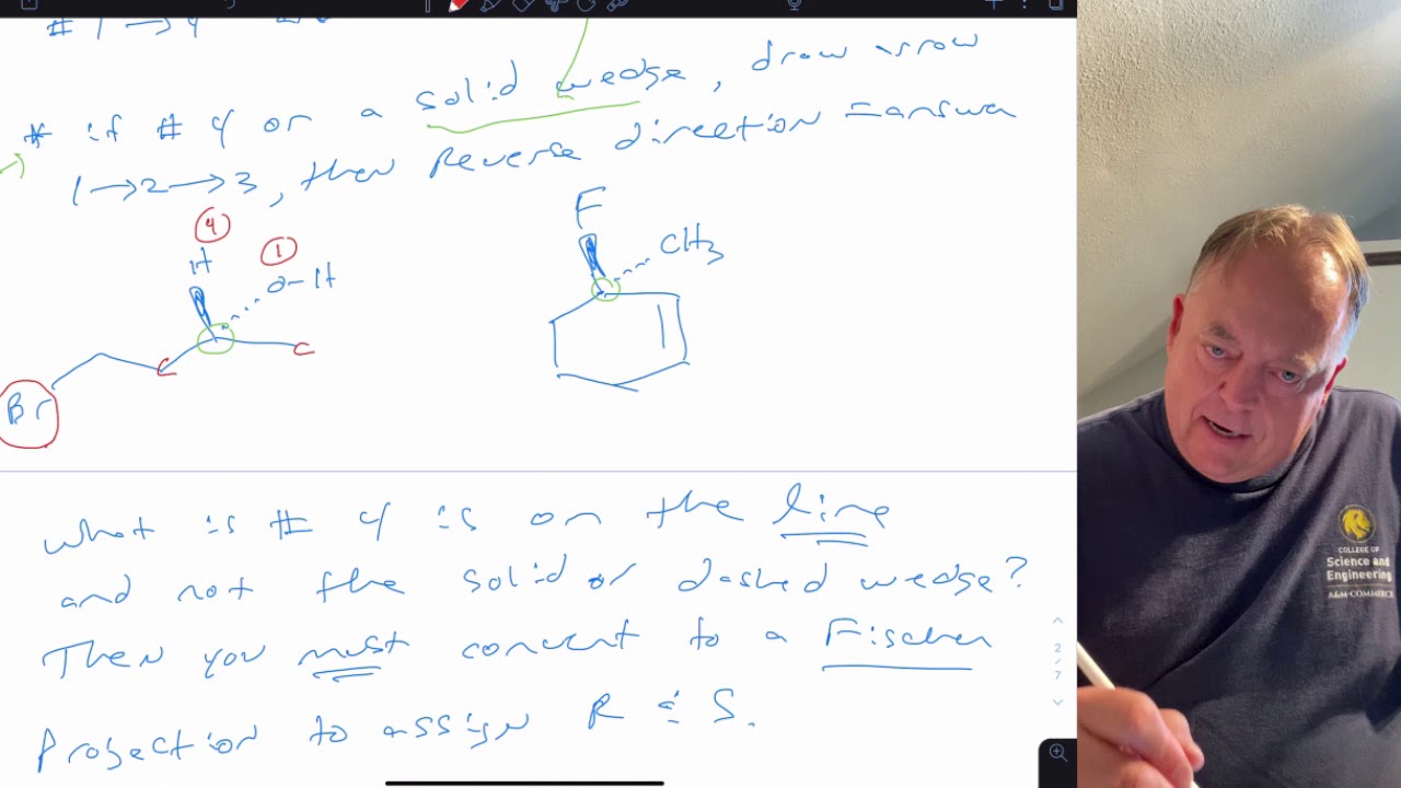 Chemistry 2323 Chapter 5-2 R and S absolute configuration - YouTube