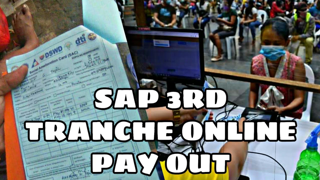 SAP 3RD TRANCHE ONLINE VALIDATION PAY OUT PROCESS - YouTube