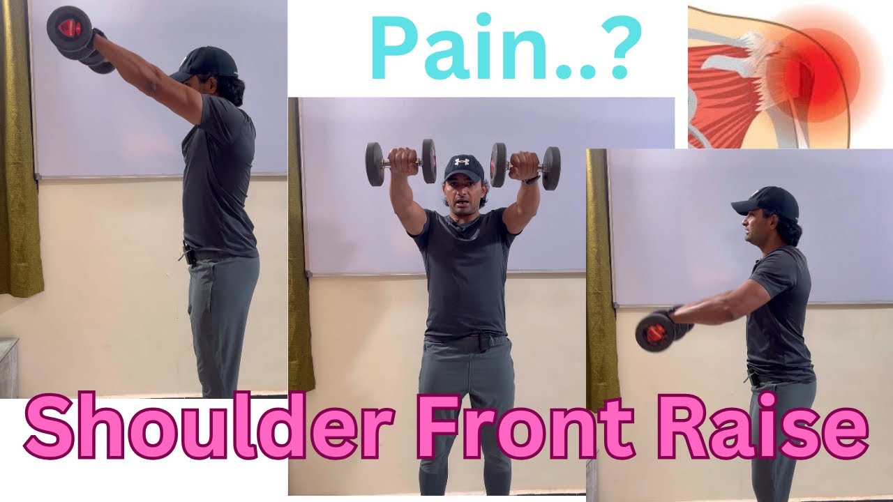 Shoulder front raise| shoulder workout| anterior deltoid muscle ...
