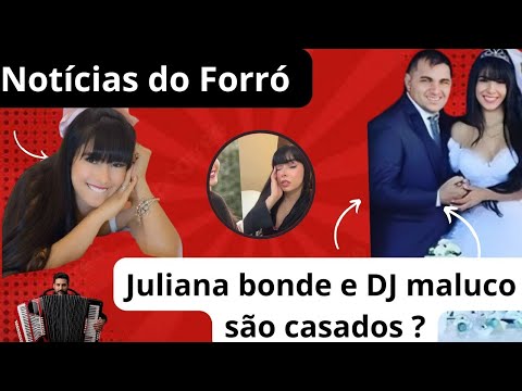 Are Juliana Bonde and DJ Maluco married? Juliana Bonde recounts an embarrassing situation.