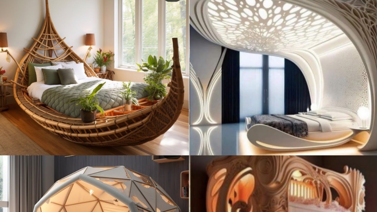 50 Unique and Stylish Bed Designs. Latest and Trendy bed designs. - YouTube