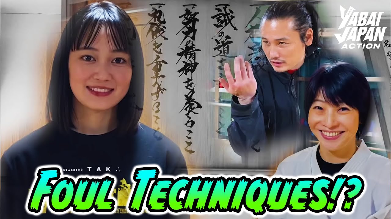 Ear Shatter, Throat Crush, Groin Strike" Actress Miyu learns the Asai ...