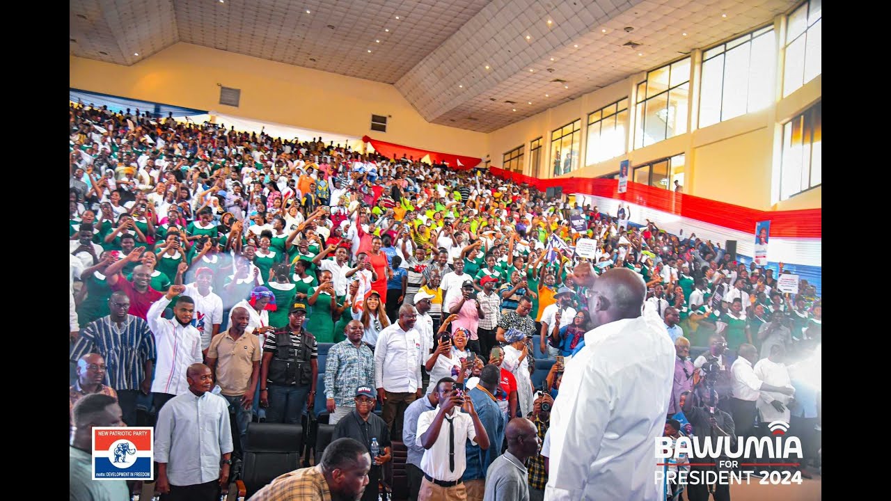 Dr. Bawumia Connects With Dambai Youth In Oti Region - YouTube