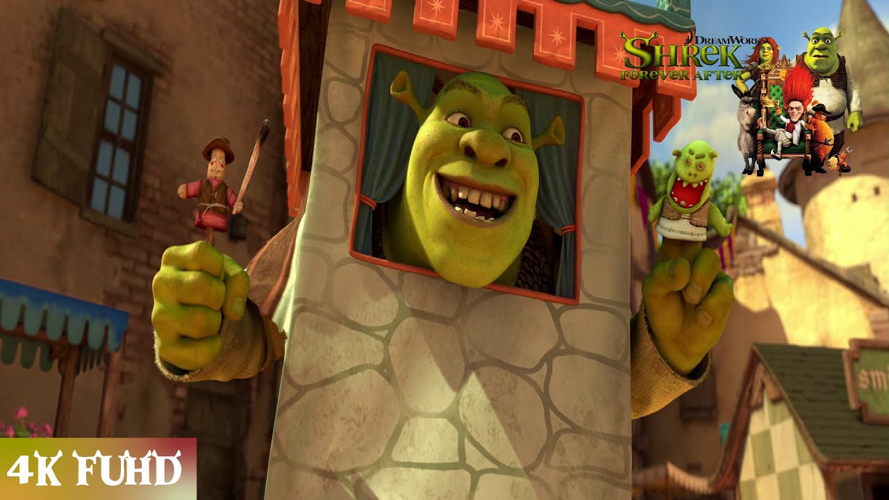 Shrek 4 Top The World | SHREK FOREVER AFTER | Carpenters | 4K FUHD ...