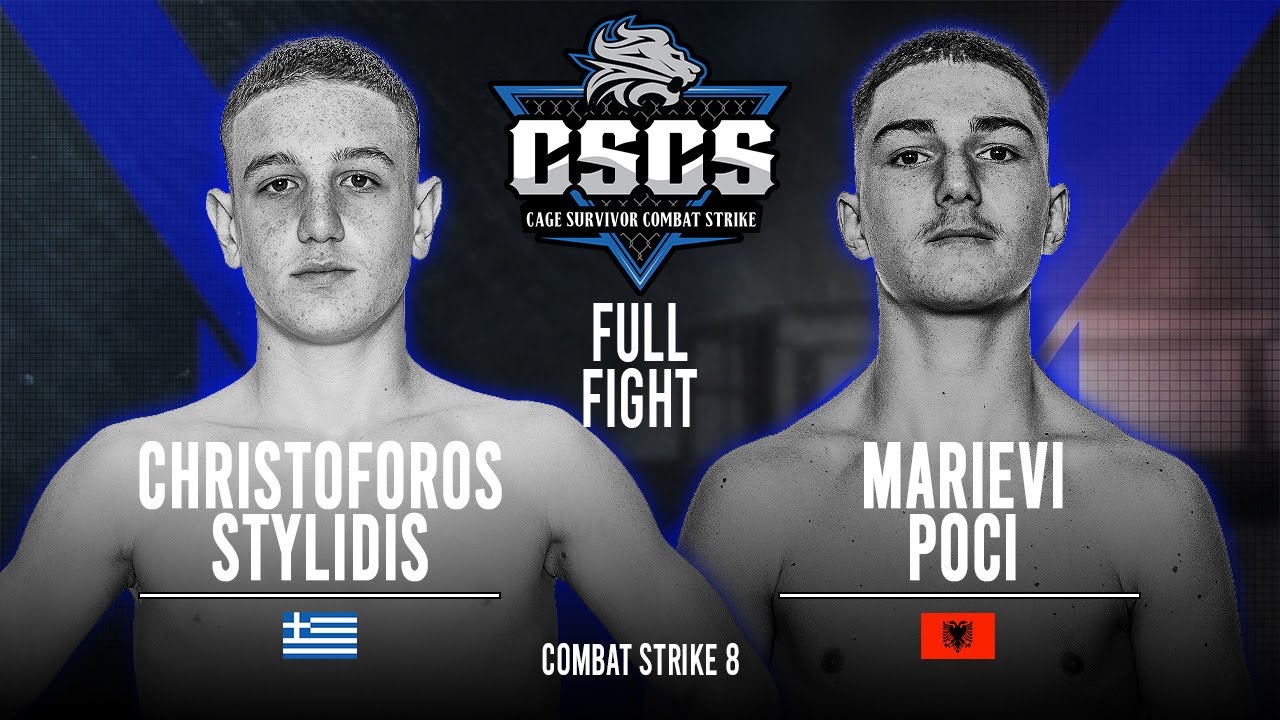Combat Strike 8: Christoforos Stylidis vs. Marievi Poci Full Fight ...