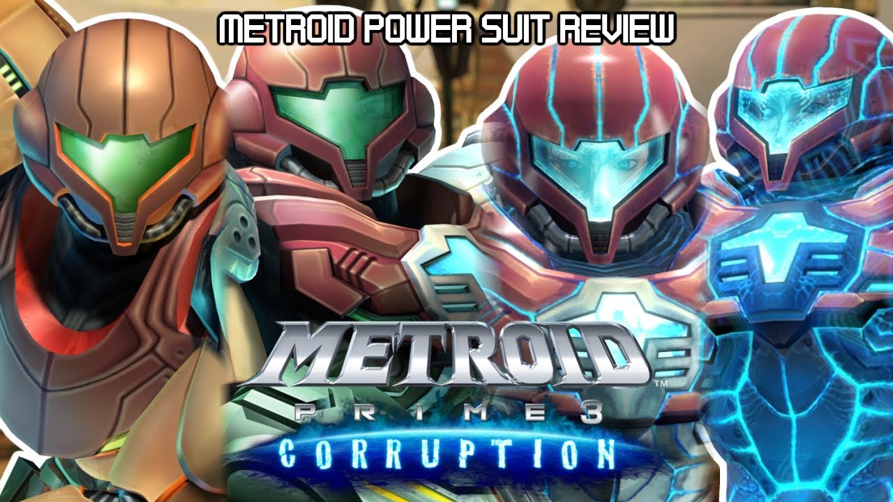 All Metroid Prime 3: Corruption Suits | Metroid Power Suit Review - YouTube