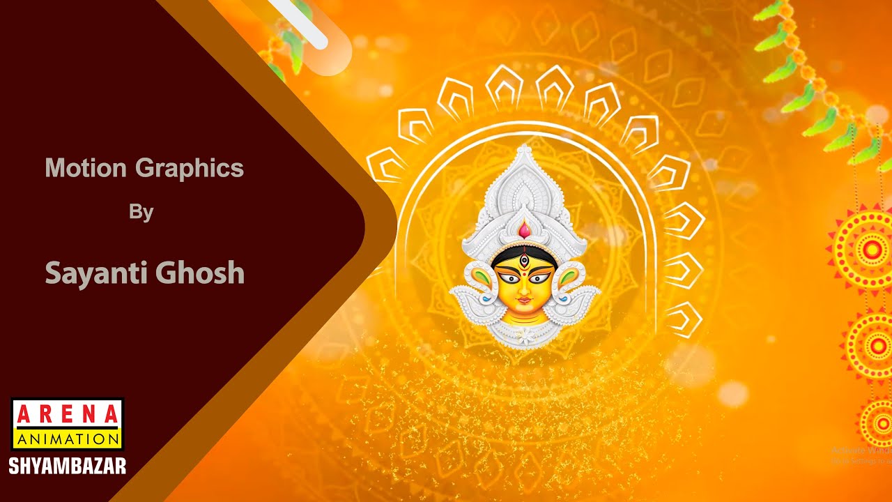 Subho Sarodiya:Arena Animation Shyambazar:Motion Graphics:Student name ...