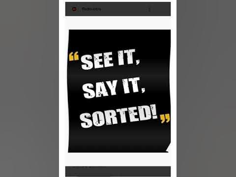 See it, say it, sorted! - YouTube