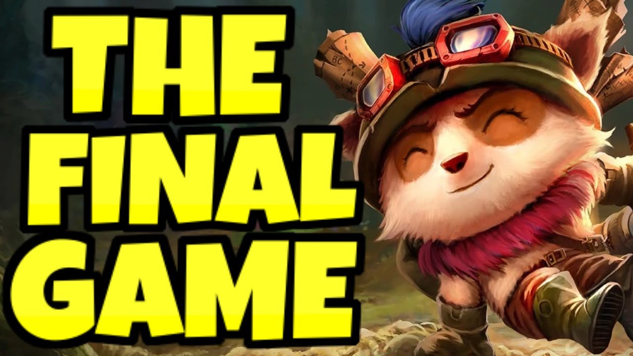 The last game you'll ever see of old Teemo Support - YouTube
