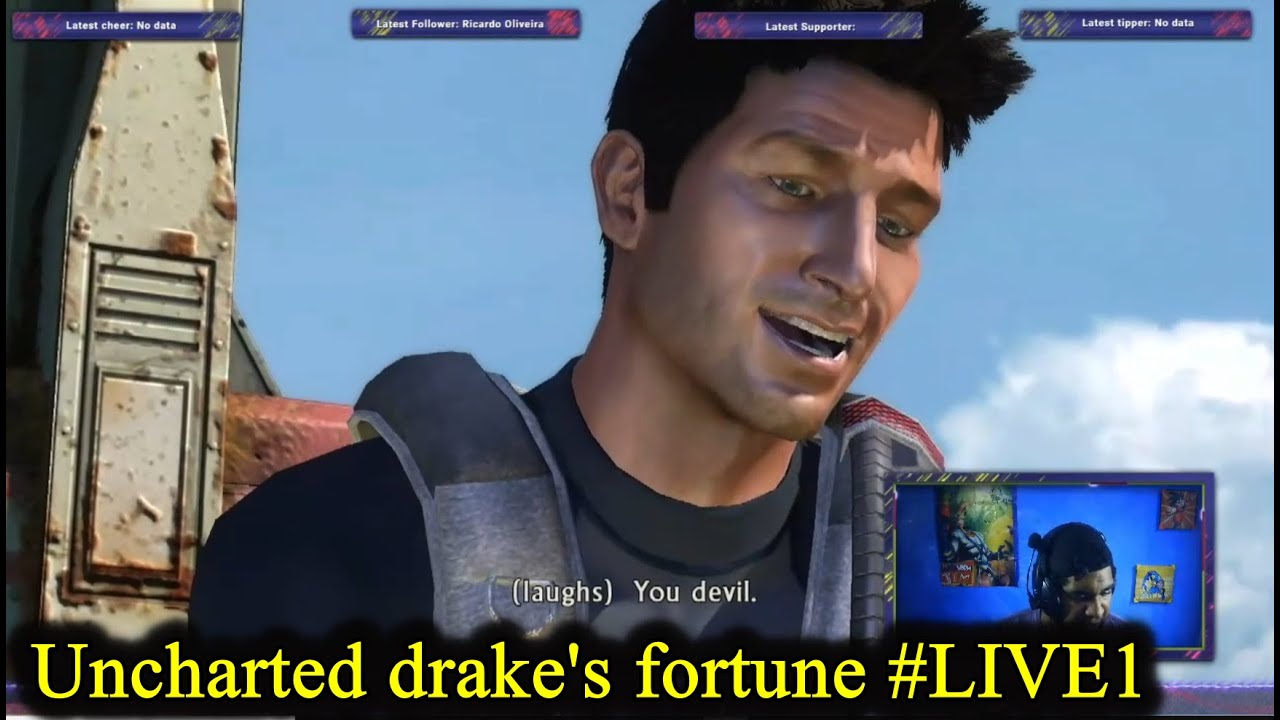 Uncharted drake's fortune #LIVE1 - YouTube