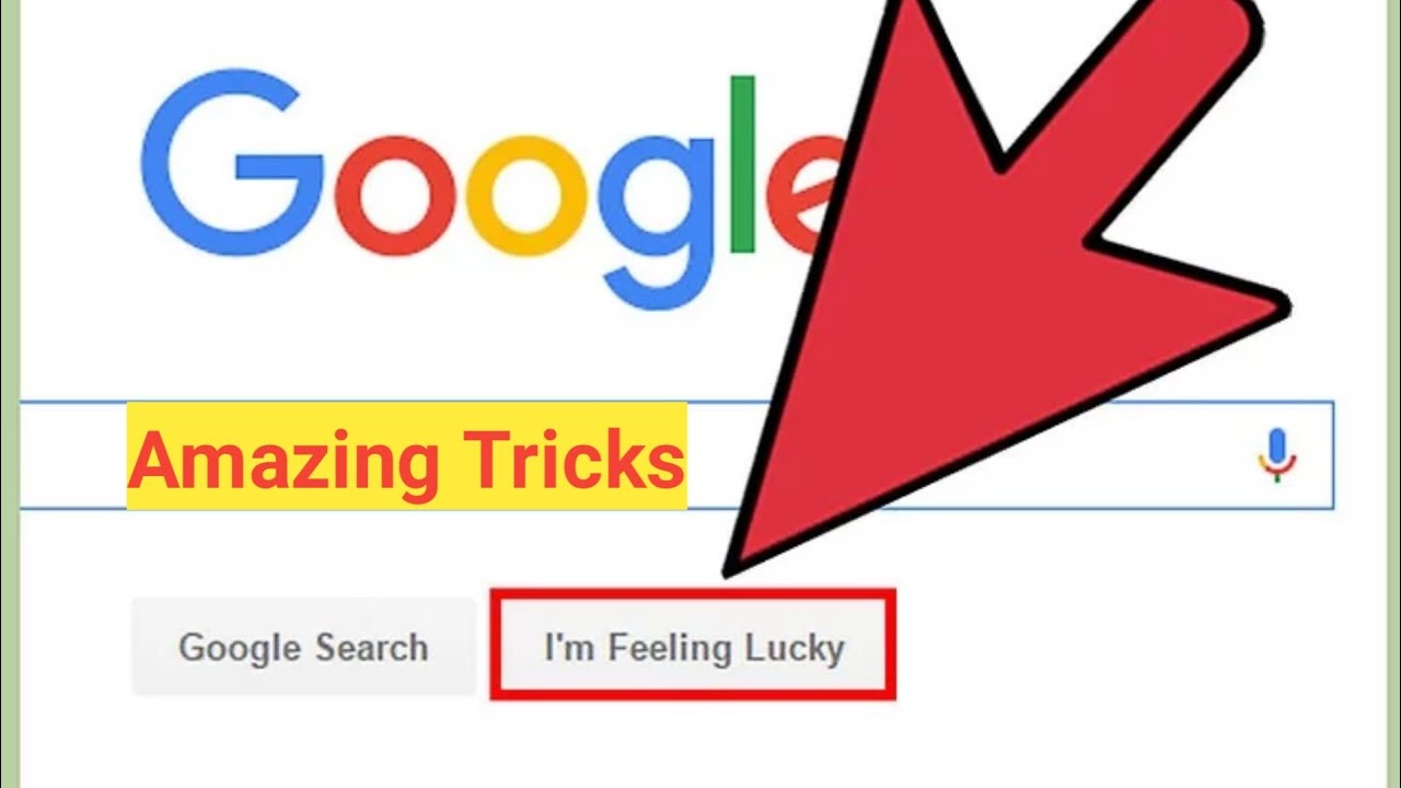 6 amazing Google Tricks - YouTube