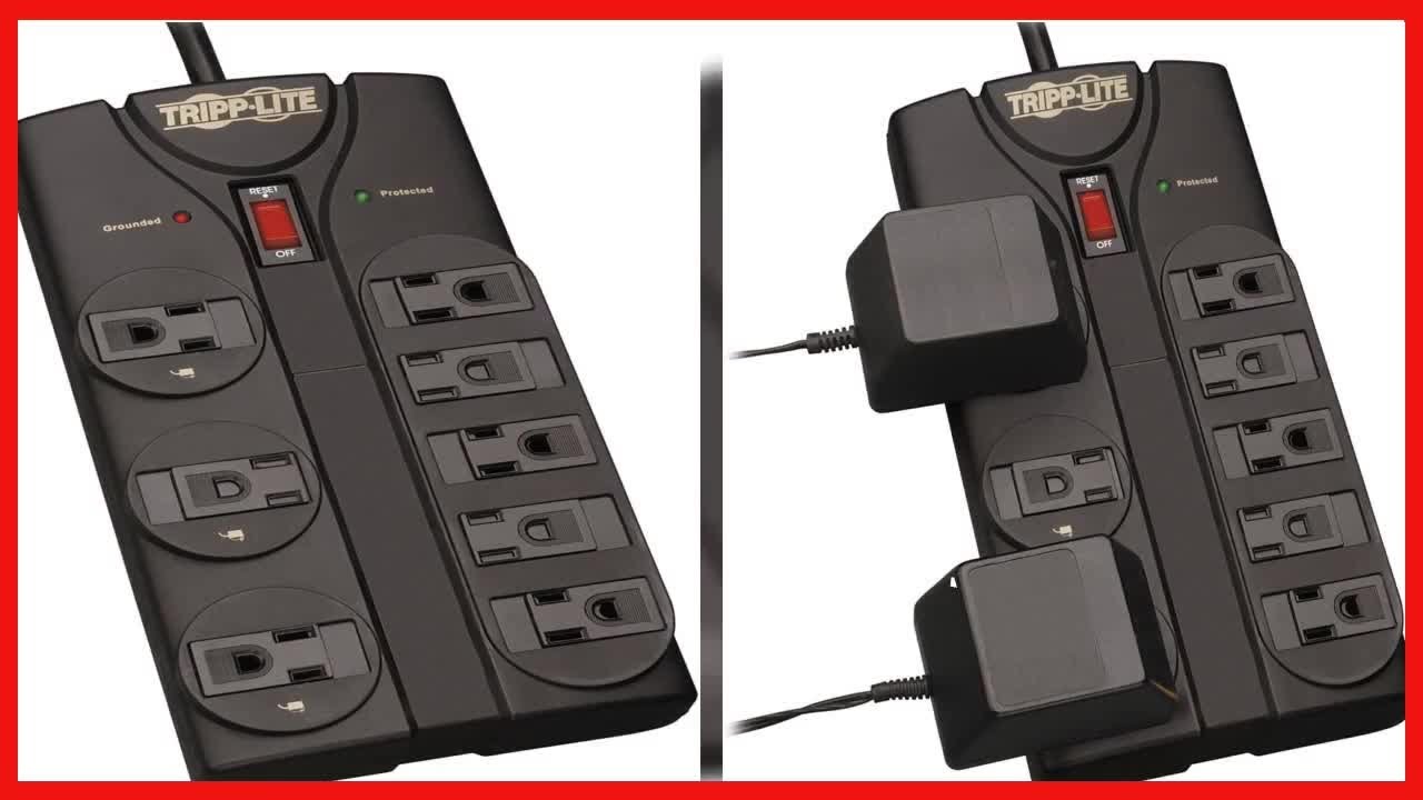 Great product - Tripp Lite TLP808B 8 Outlet Surge Protector Power Strip ...