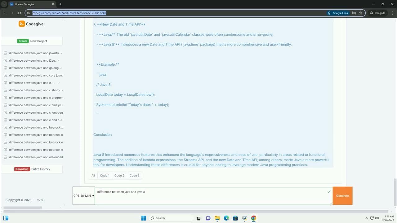 difference between java and java 8 - YouTube