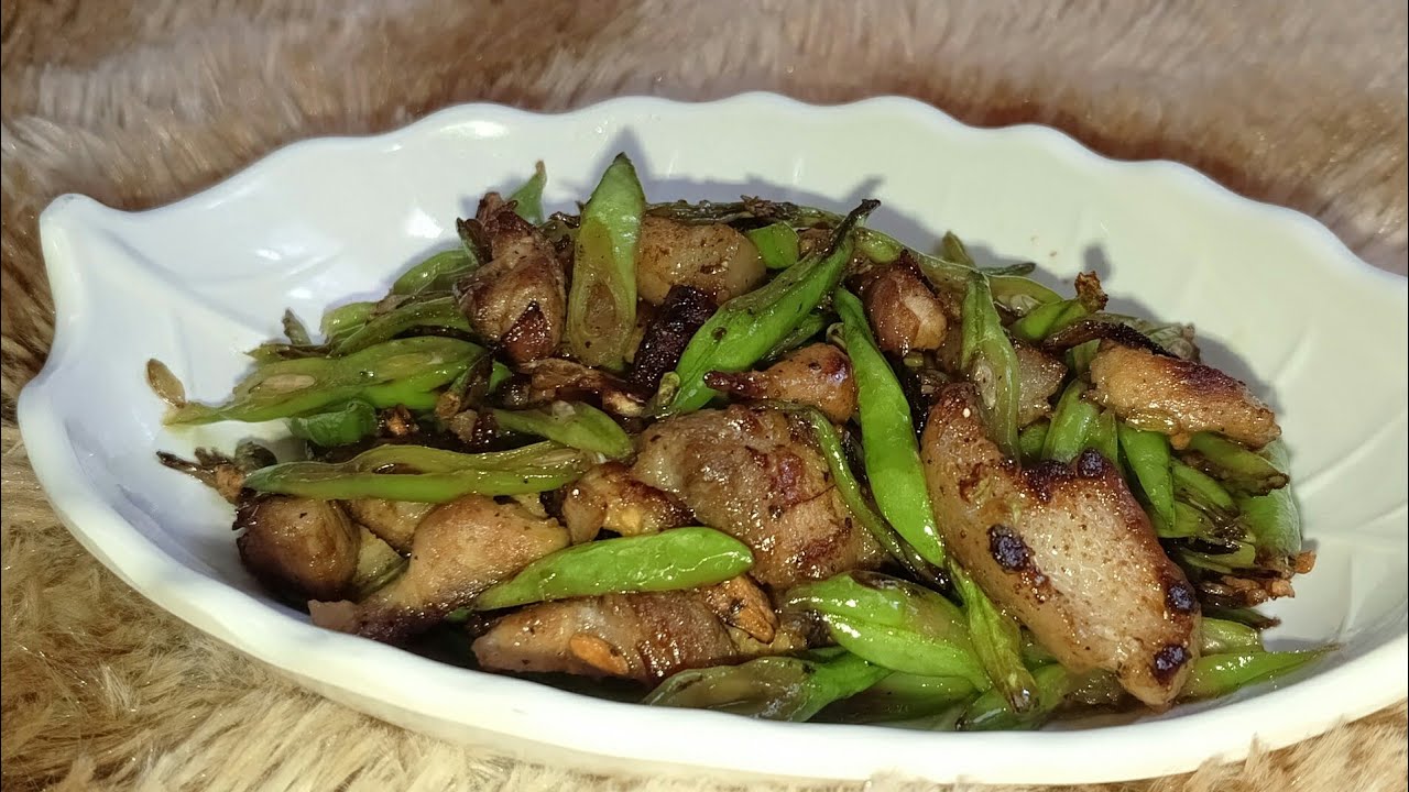 How To Cook Baguio Beans With Pork - Ginisang Baguio Beans Recipe ...