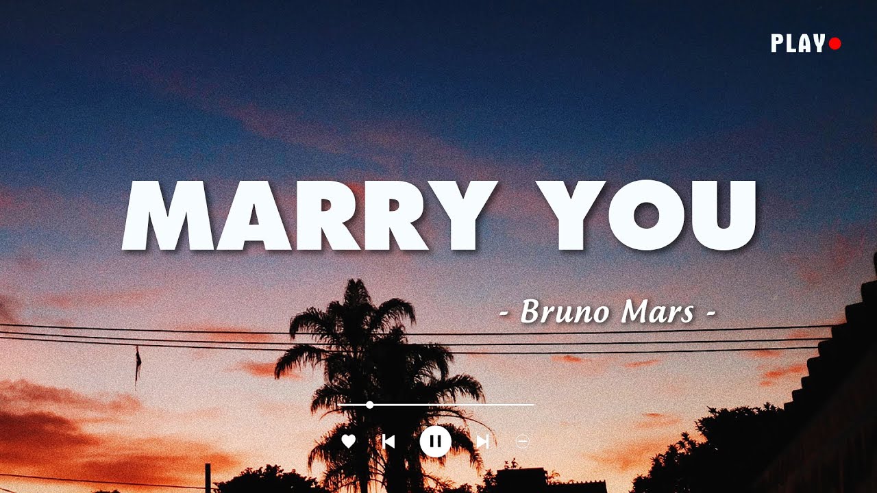 Marry you - Bruno Mars (mix) - YouTube