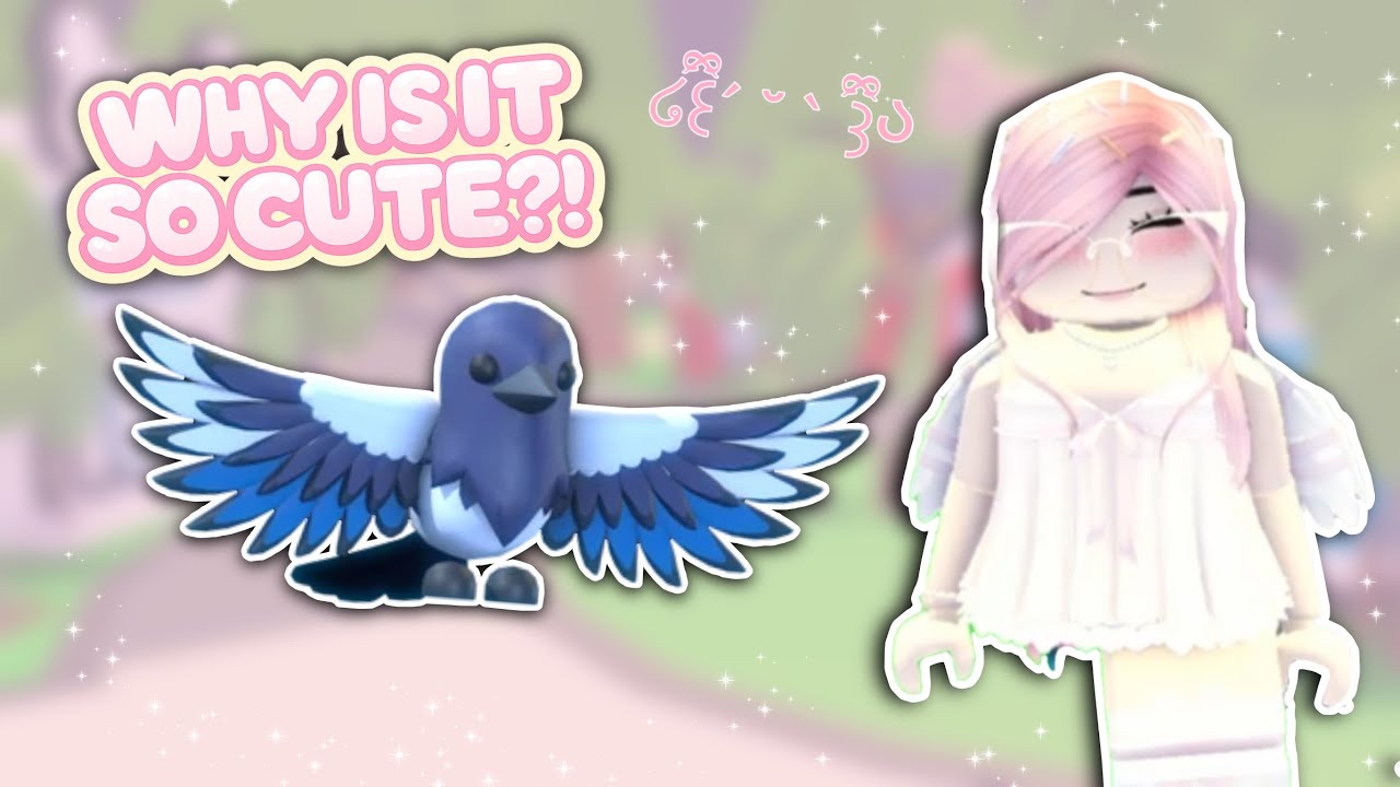 The NEW MAGPIE Pet is ACTUALLY SO CUTE?! 😭🖤 Adopt Me - YouTube