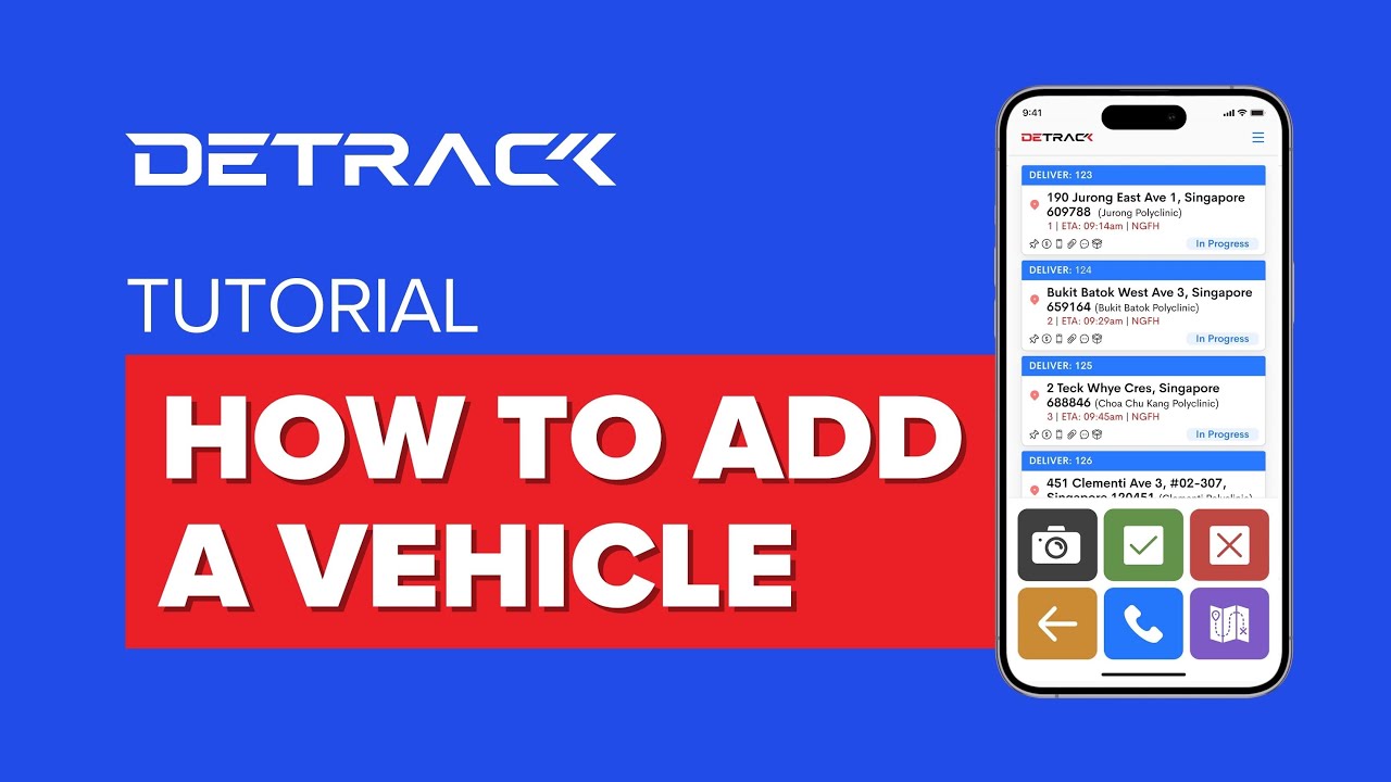Detrack Tutorial | How to add a vehicle - YouTube