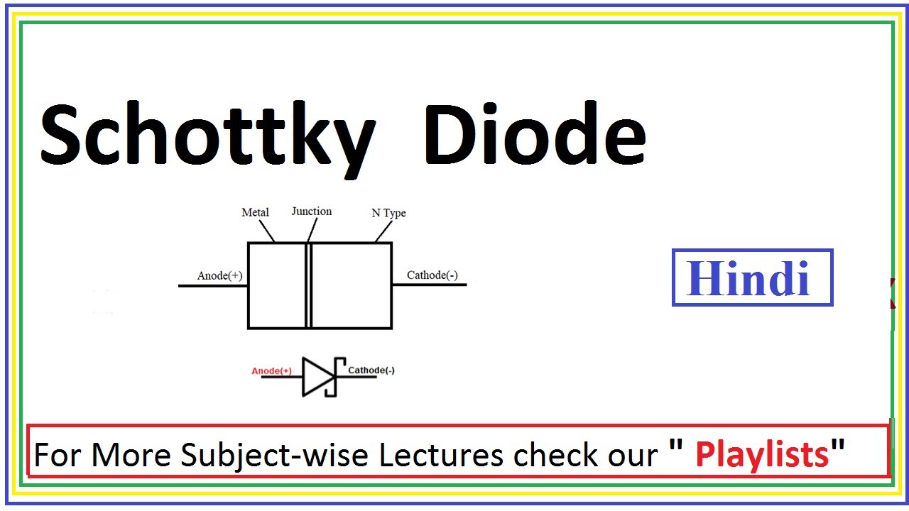 Schottky Diode - YouTube