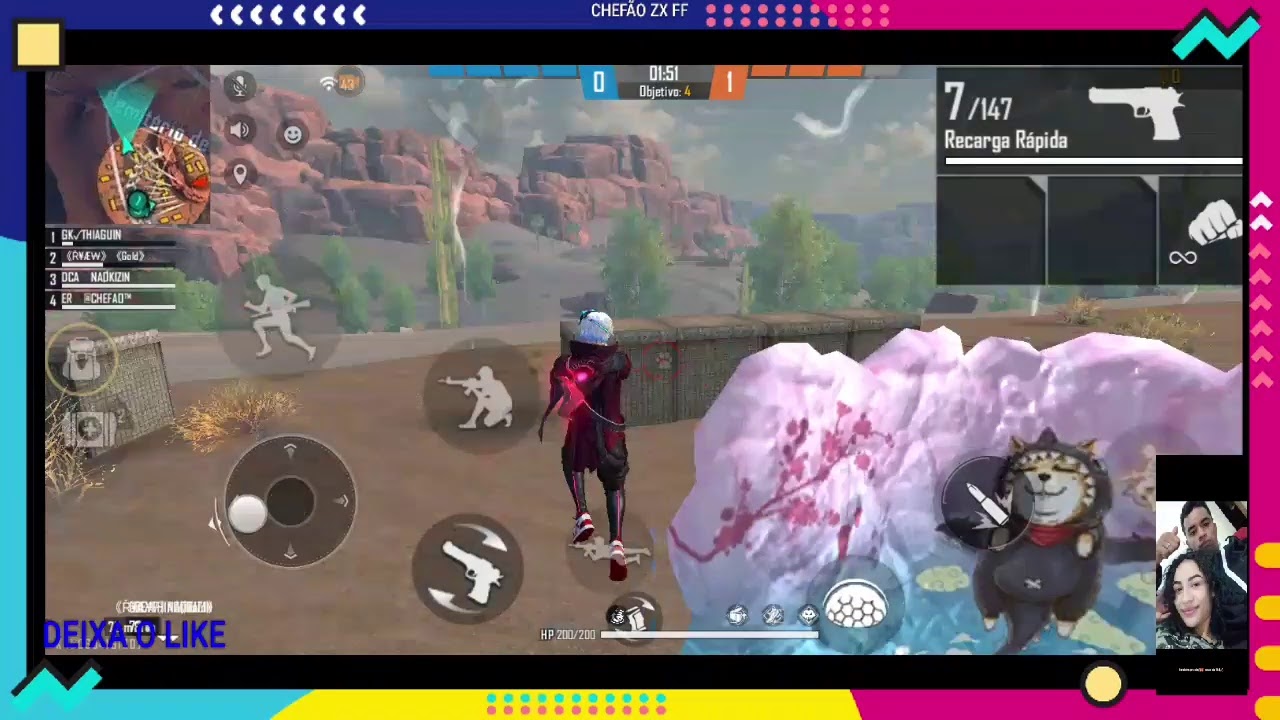 Transmissão ao vivo de chefao zx FF - YouTube