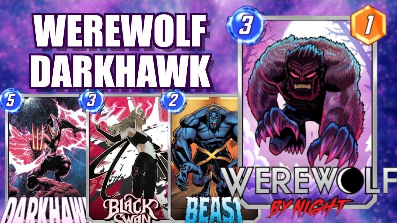 Marvel Snap: WEREWOLF BUFF IS TERRIFIC!| Werewolf Darkhawk - YouTube