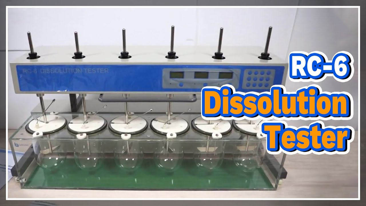 RC-6 Dissolution Tester - LABOAO - YouTube